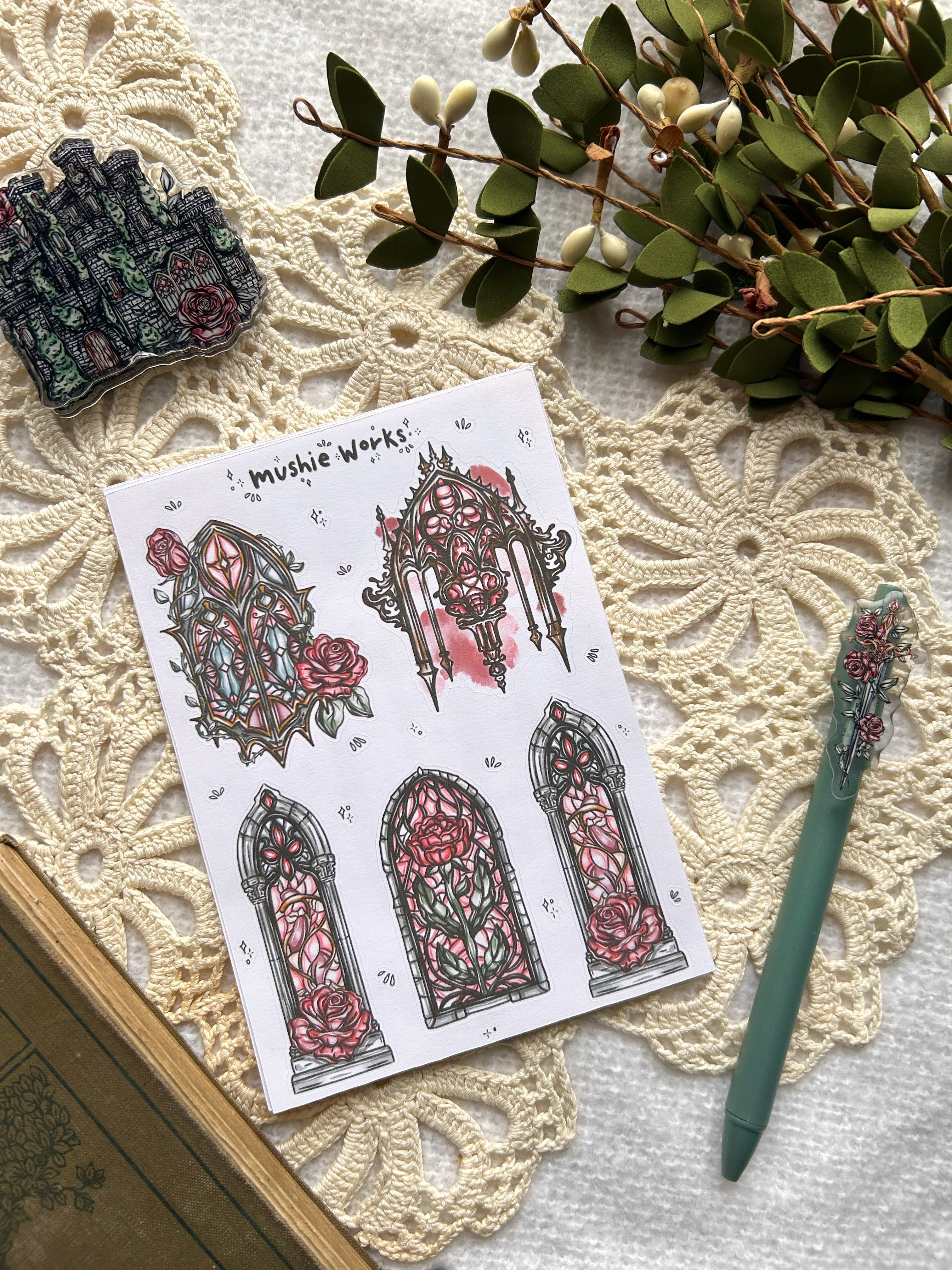 Medieval Stain Glass Windows – Mushie Works
